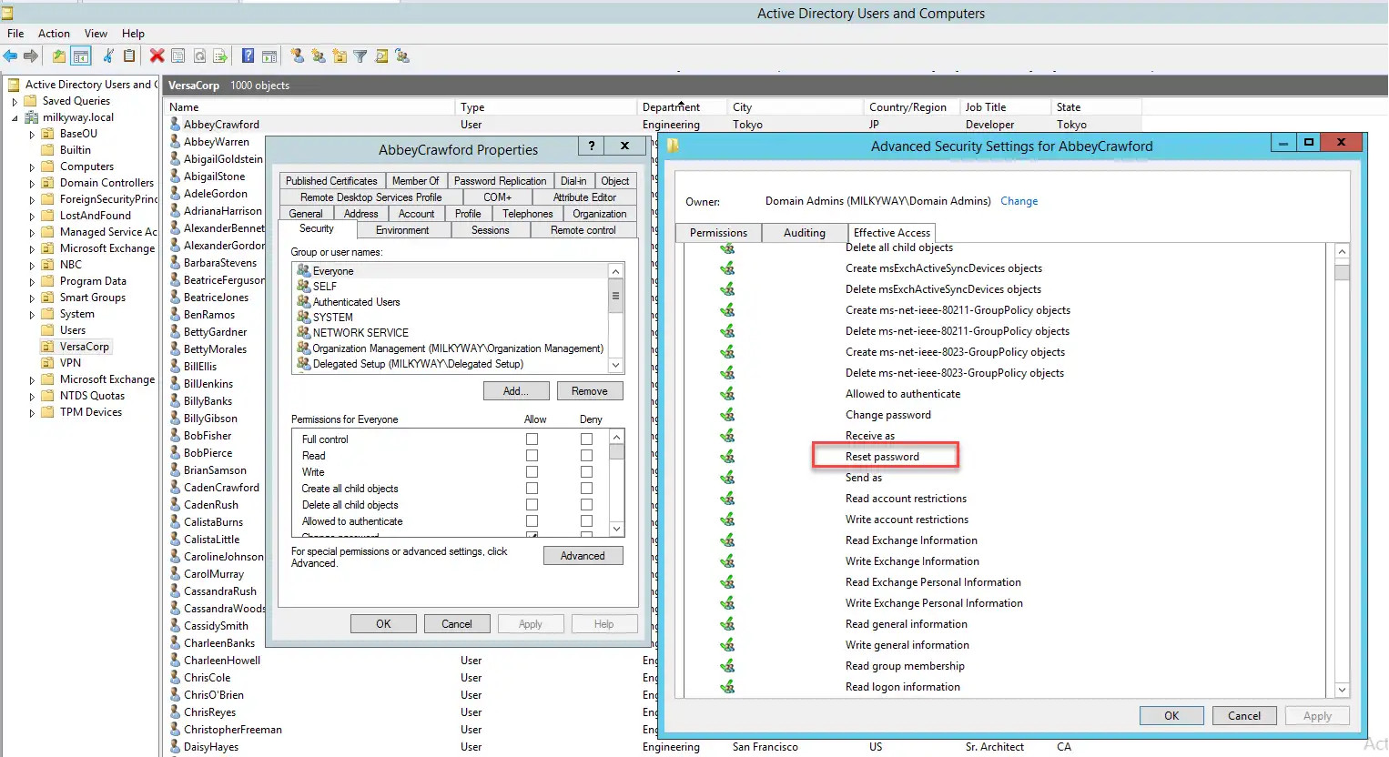 Reset Password Via Set ADAccountPassword Cmdlet In AD