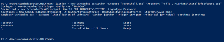 How To Automate Powershell Scripts With A Powershell Scheduled Task